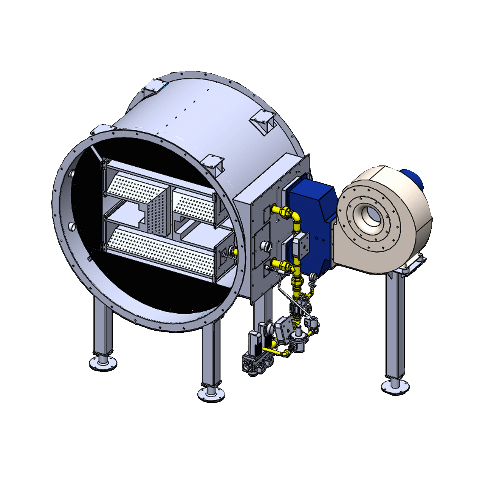 High-Performance BVBD Gas Air Vein Burners | Baltur